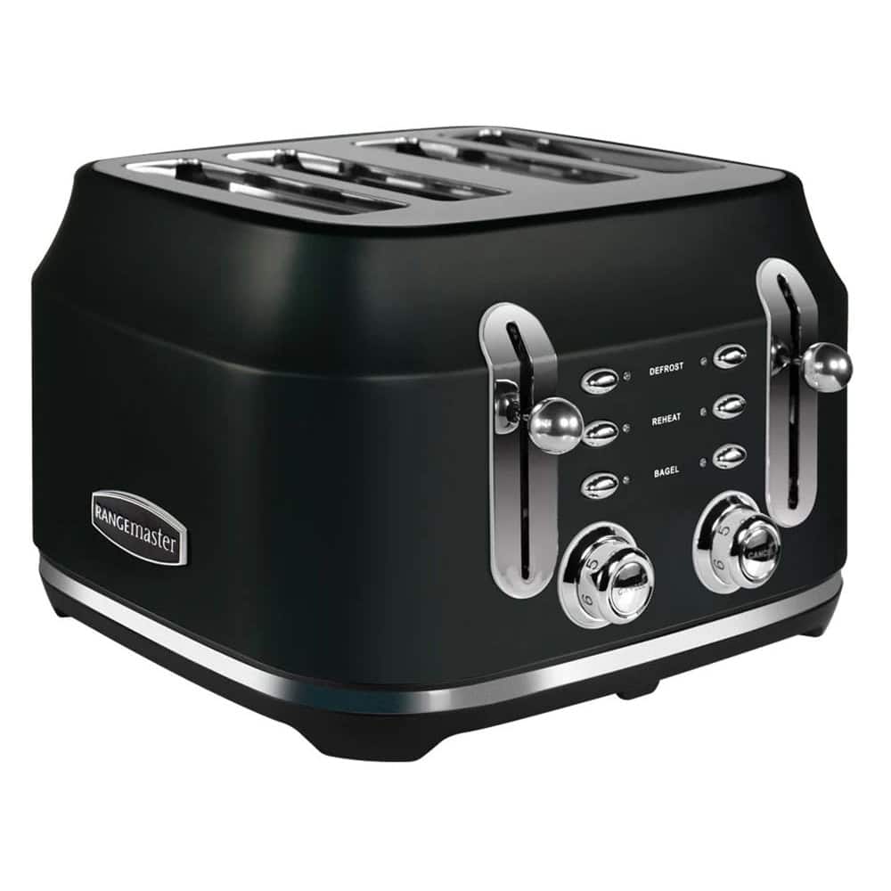Rangemaster Classic 4 Slice Toaster - Black | RMCL4S201BK – Callaghans ...